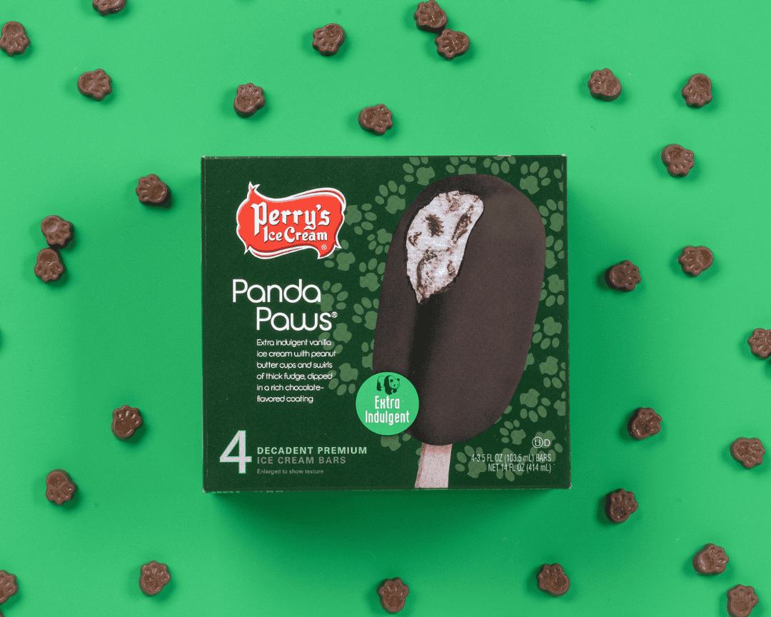 Panda Paw Bar - Perry's Ice Cream