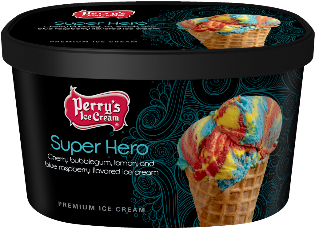 Super Hero Ice Cream - Perry's Ice Cream