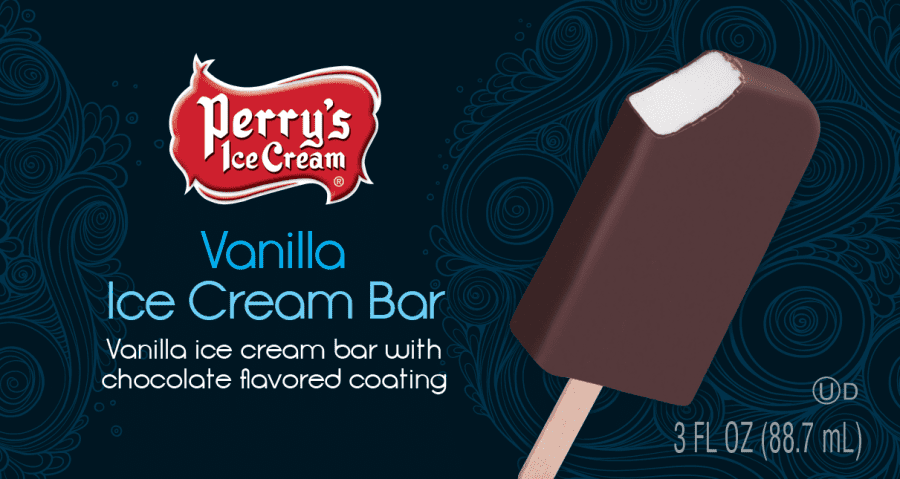 vanilla ice cream bar bulk novelties - Perry's Ice Cream