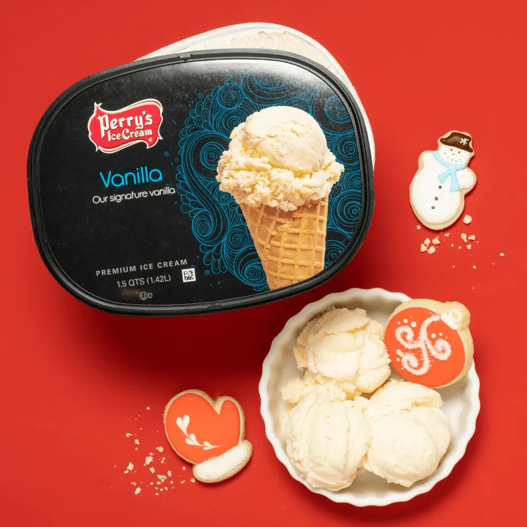 Perry’s Vanilla – Your perfect holiday dessert accompaniment