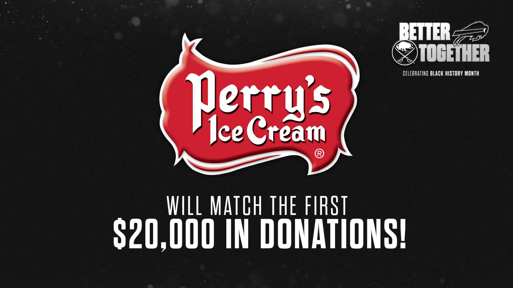 Bills and Sabres Announce ‘Better Together’ - Perry's Ice Cream