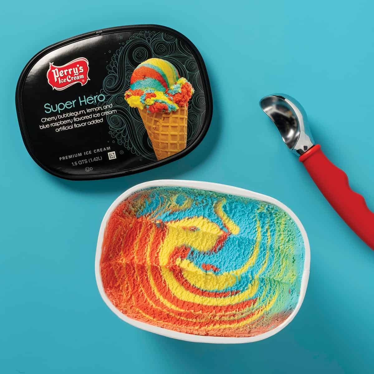 Super Hero Square - Perry's Ice Cream