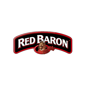 Red Baron logo - Perry's Ice Cream