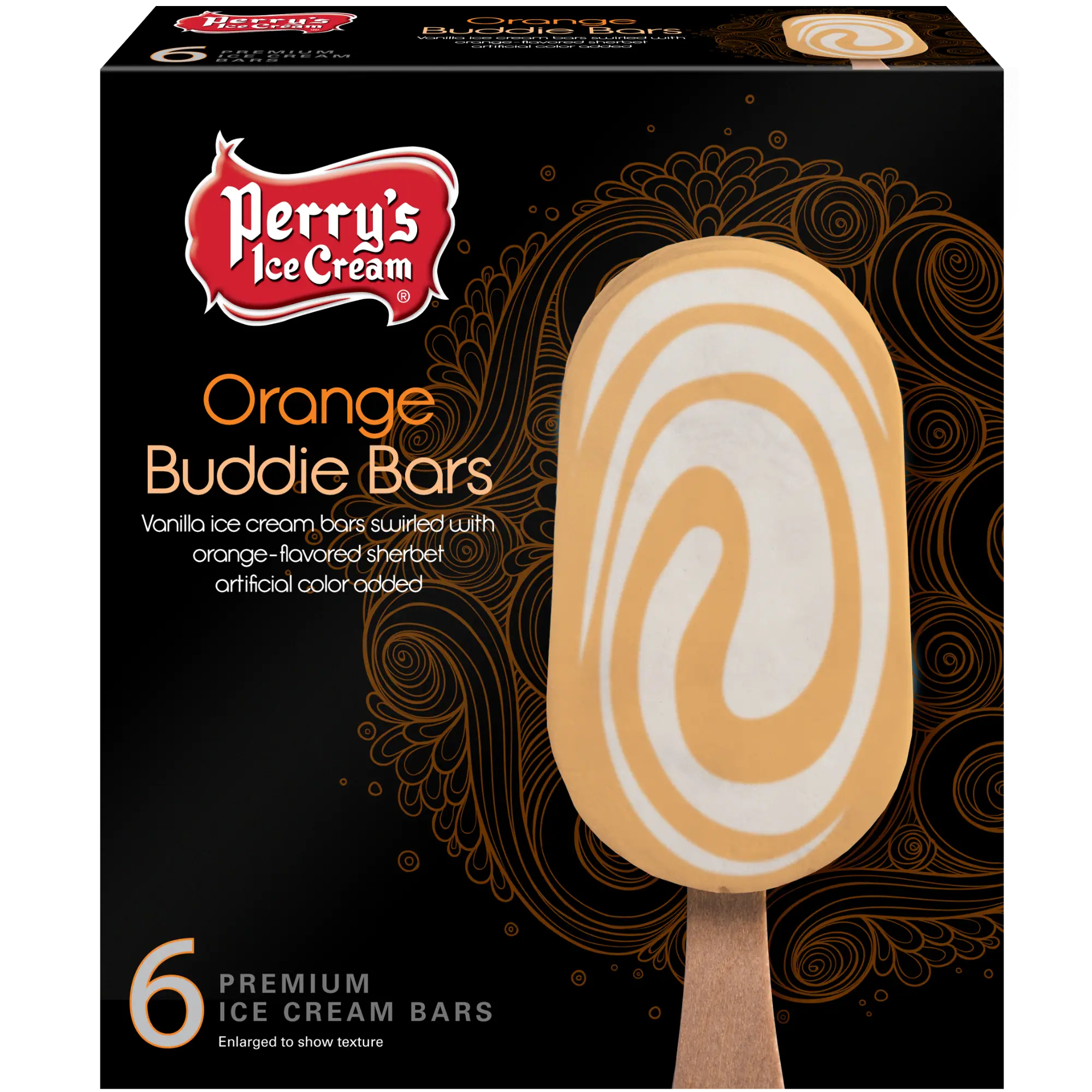 Orange Buddie Bars - Perry's Ice Cream